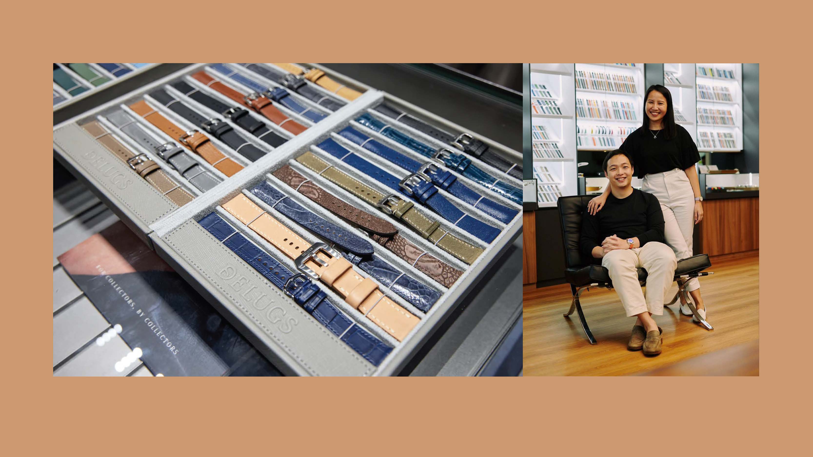 Delugs Watch Straps by Founders Chia Pei Qi and Kenneth Kuan