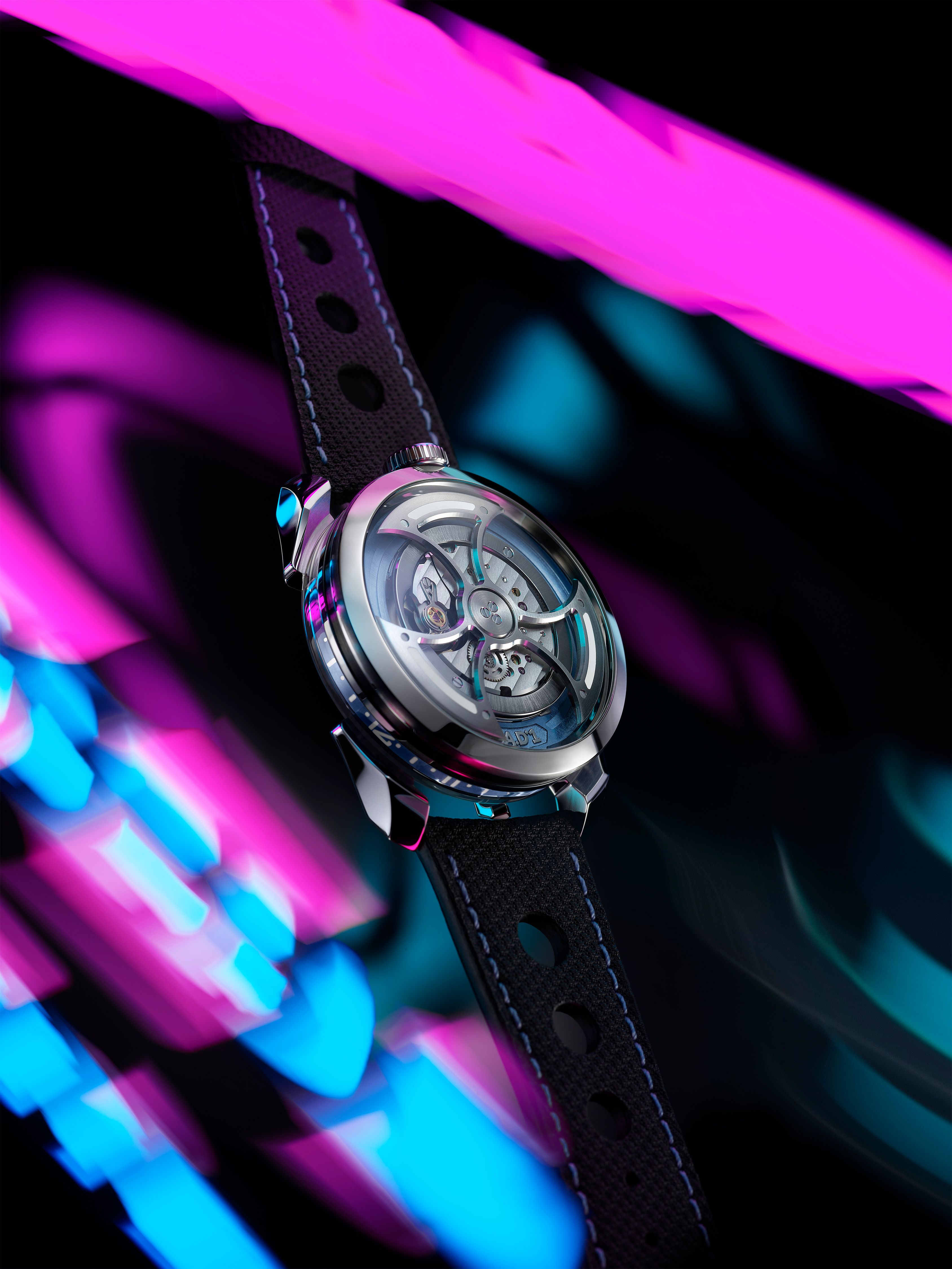 M.A.D.1S by MB&F: Sleek Swiss-Made Watch with Bold Accents