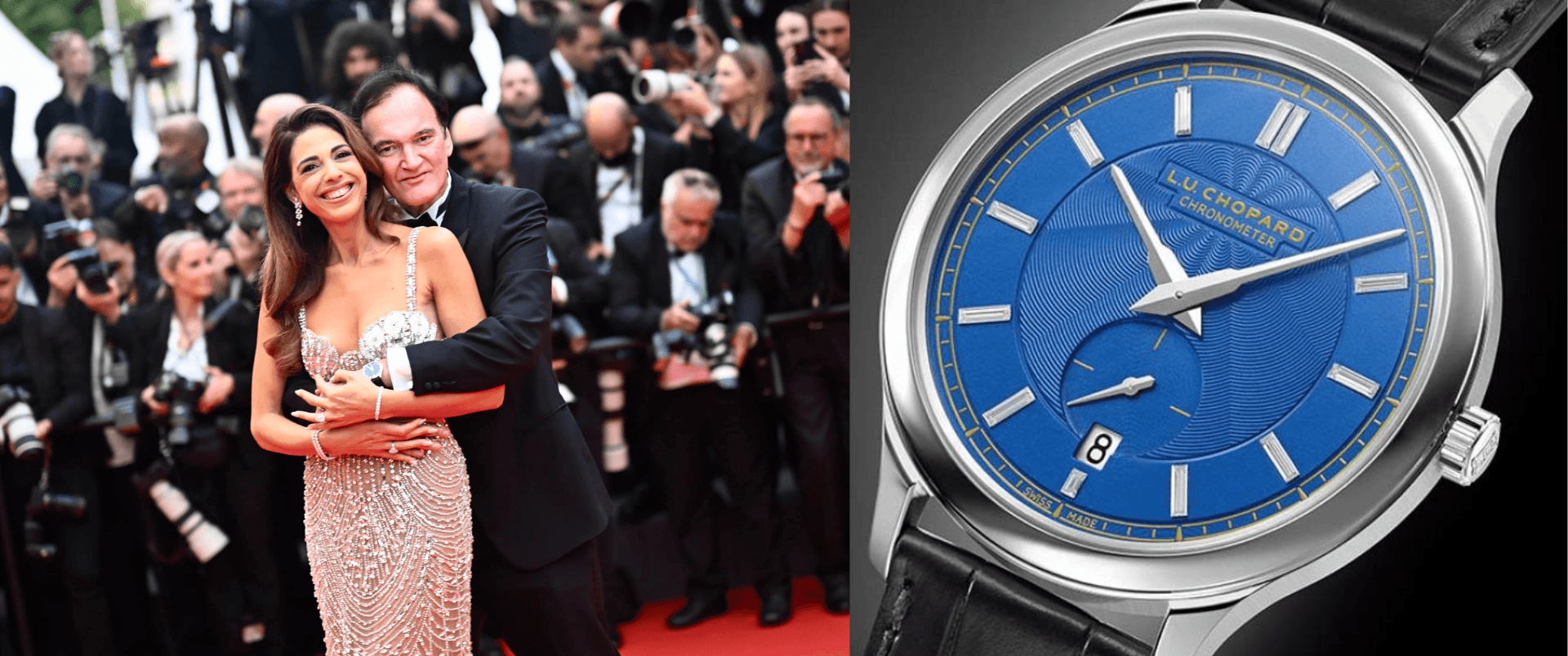 Quentin Tarantino Stuns in Chopard at Cannes 2025
