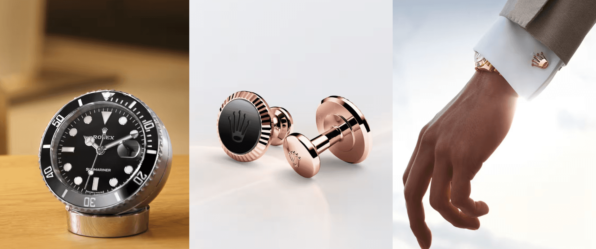 Rolex Accessories: Desk Clock & Cufflinks | A New Era of Cra