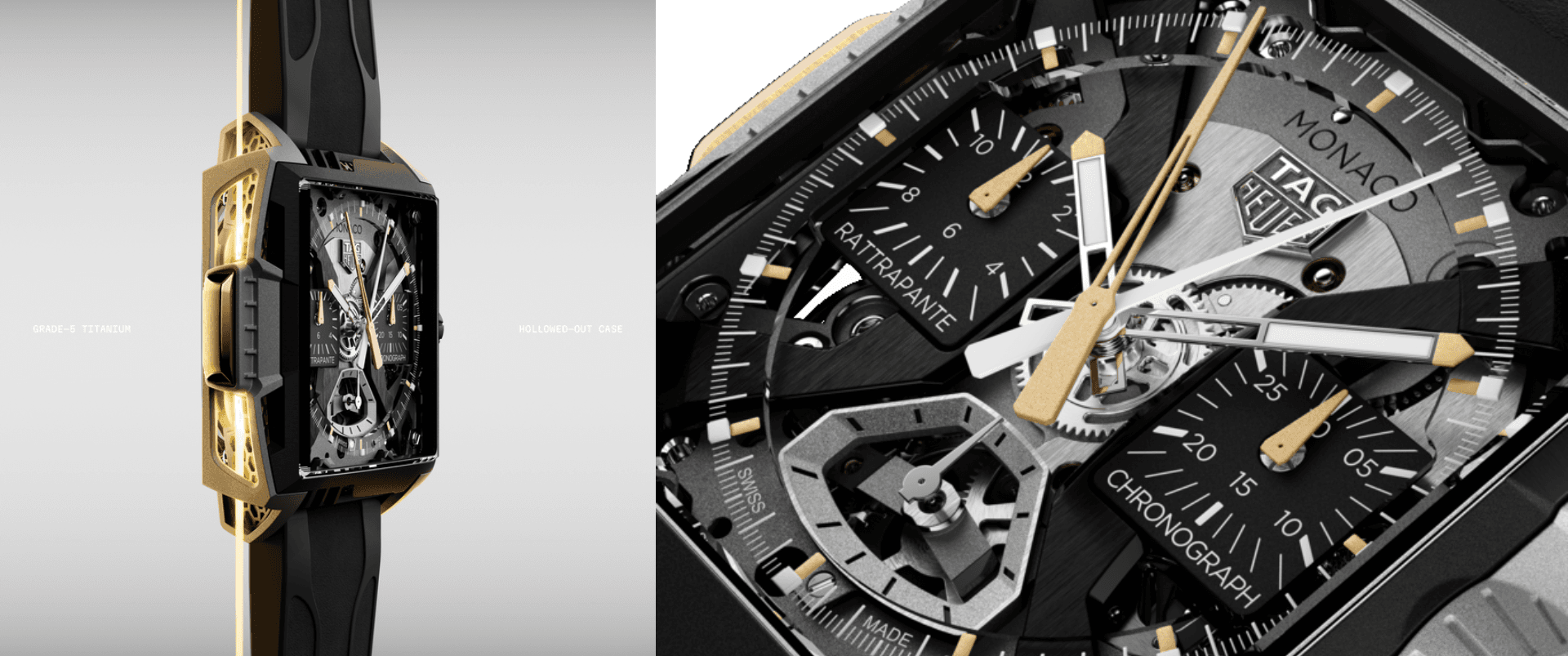 TAG Heuer Monaco Split Seconds Air 1 Unveiled at Dubai Watch