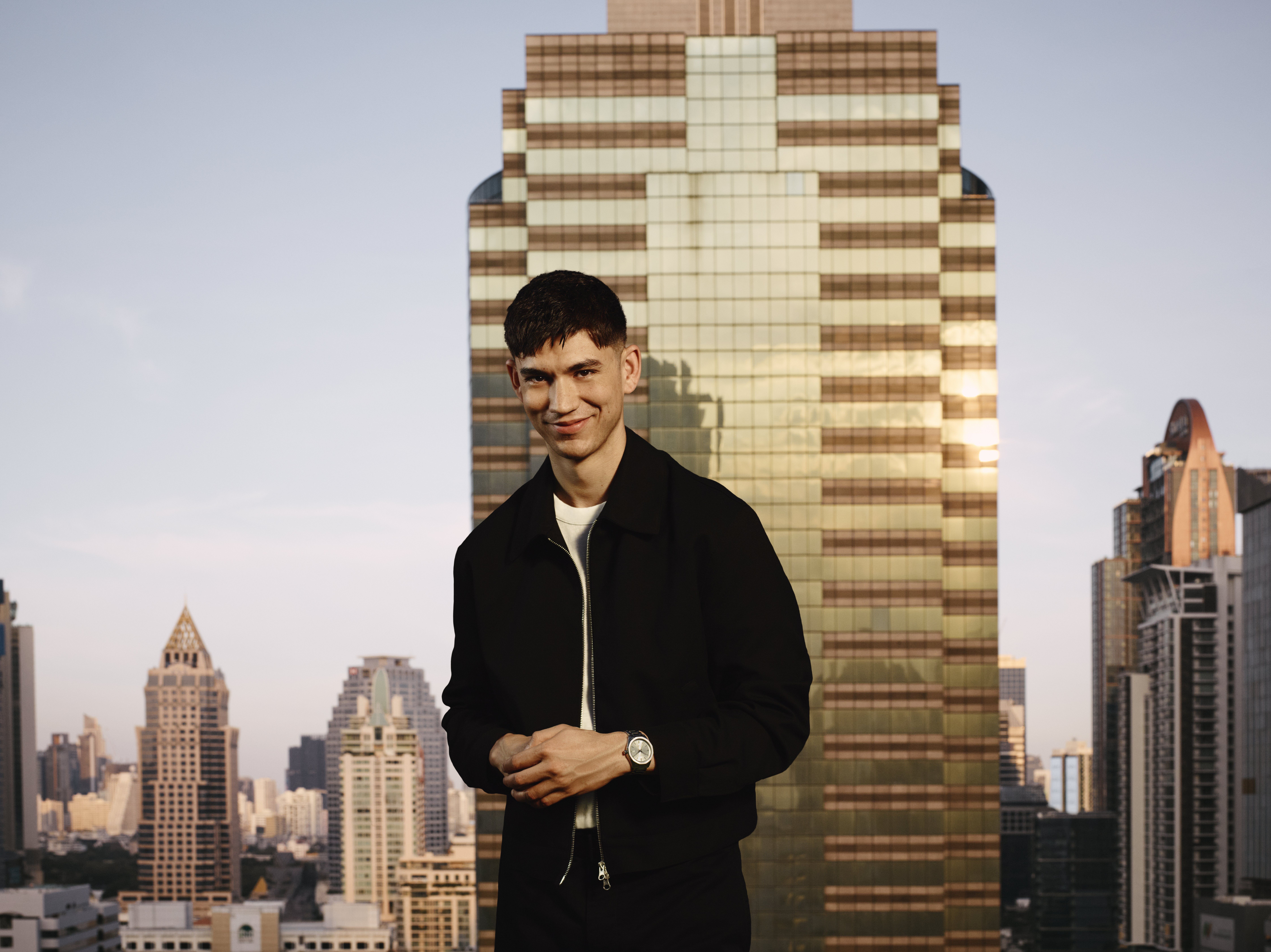 Archie Renaux Shines in Tissot PRC 100 Solar Campaign | Powe