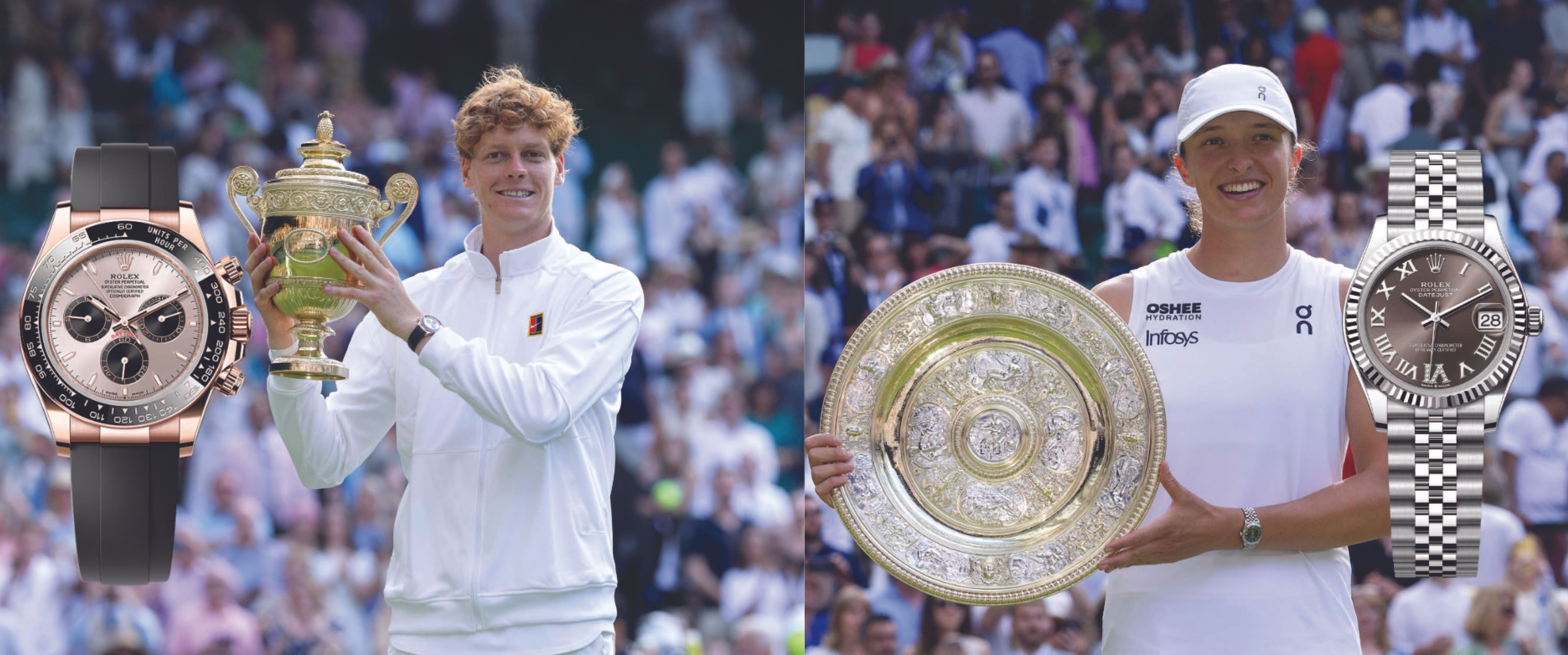 Wimbledon 2025 Celebs Champions In Luxury Watches