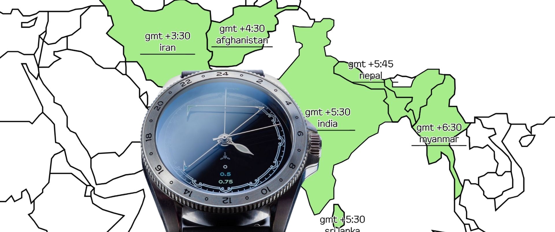 PAN-GMT Explained: Solving Half-Hour Time Zones in Watches