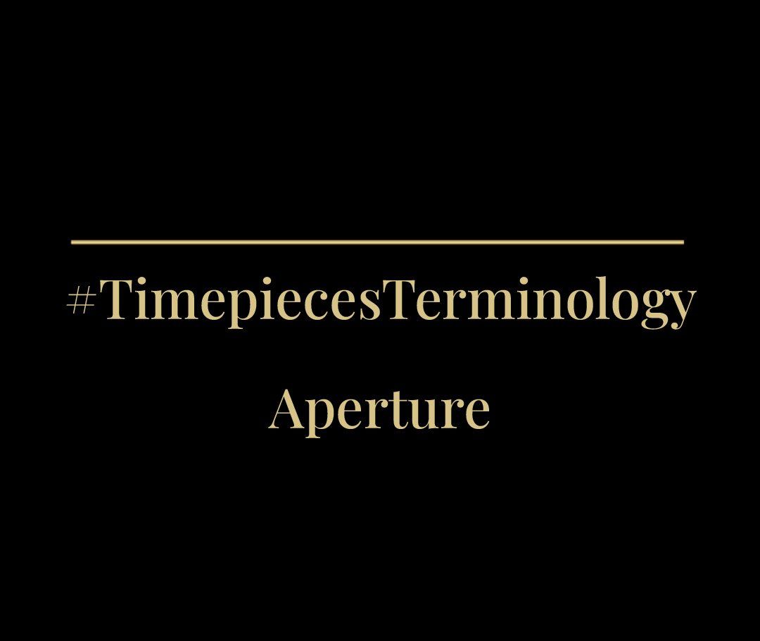 Explore the latest what-is-an-aperture watch releases
